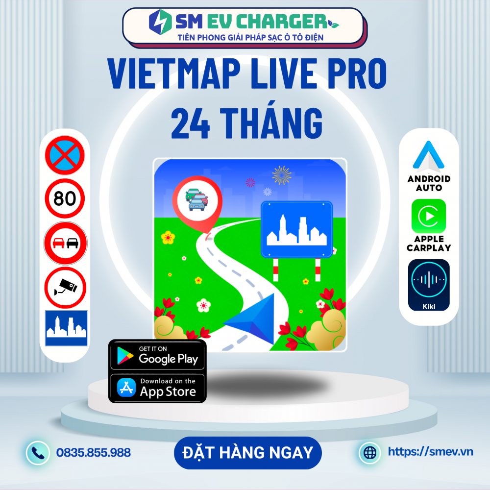 VIETMAP LIVE PRO - Bản đồ thông minh - 2 NĂM