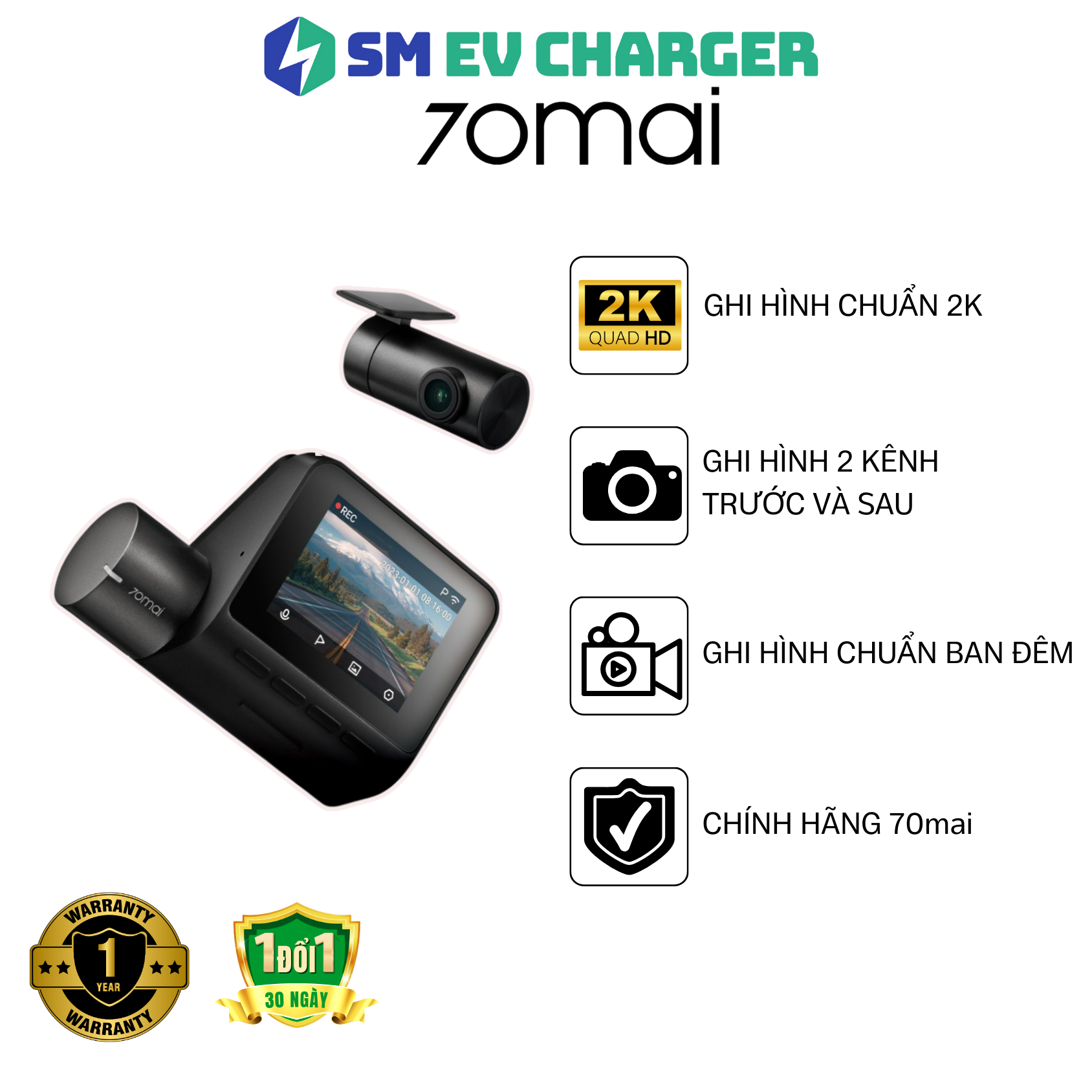 CAMERA HÀNH TRÌNH - 70mai A200S