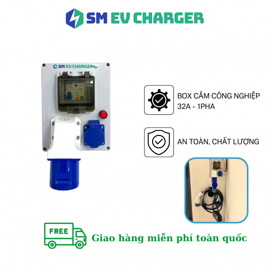 Hộp Điện 1 Pha Gắn Tường